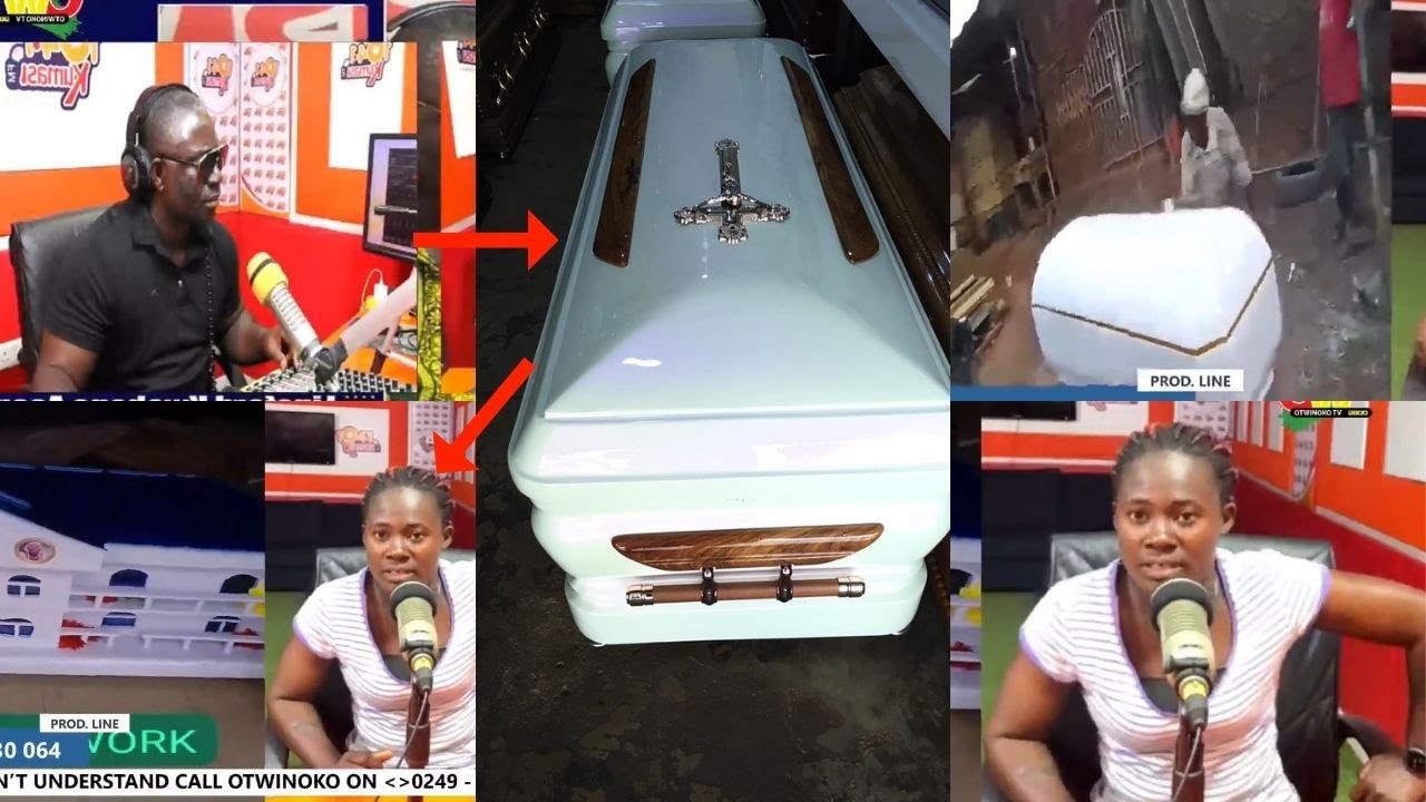 Otwinoko bought his own casket ⚰️ live in camera from the famous casket ...