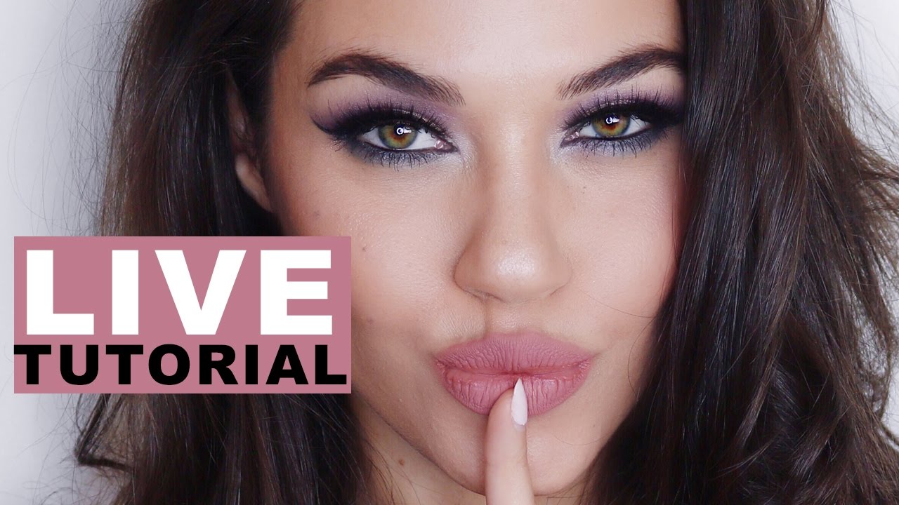 My First Live Makeup Tutorial!! | Eman - YouTube