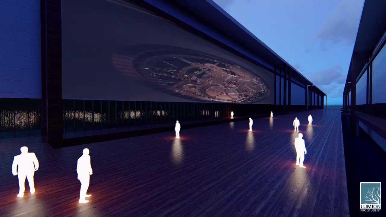 Exhibition Area Night-Projection Mapping - YouTube