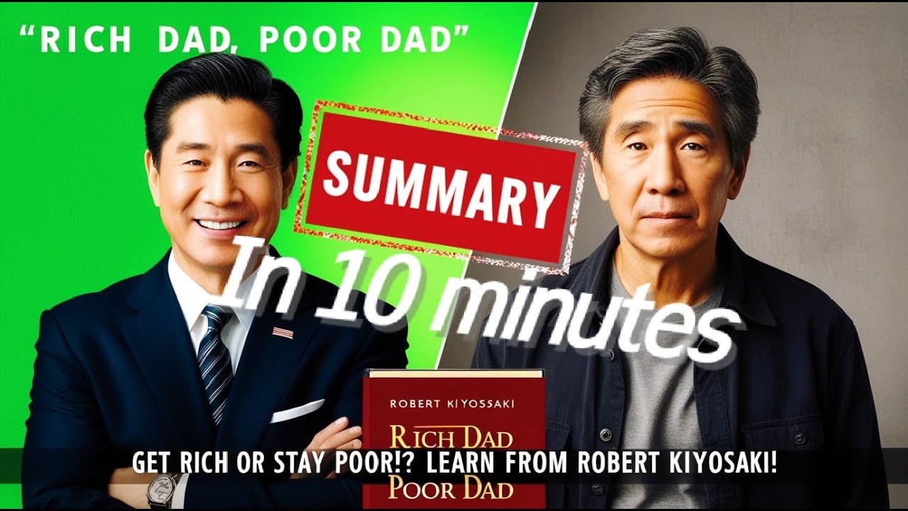 Rich Dad Poor Dad in 10 minutes, with Animation| Rich Dad Poor Dad ...