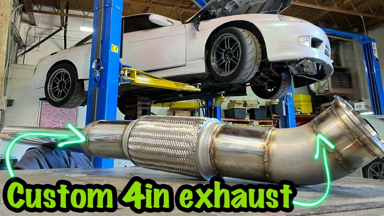 SC300: Custom 4in exhaust being built | Update on the 1000+hp 2JZgte ...