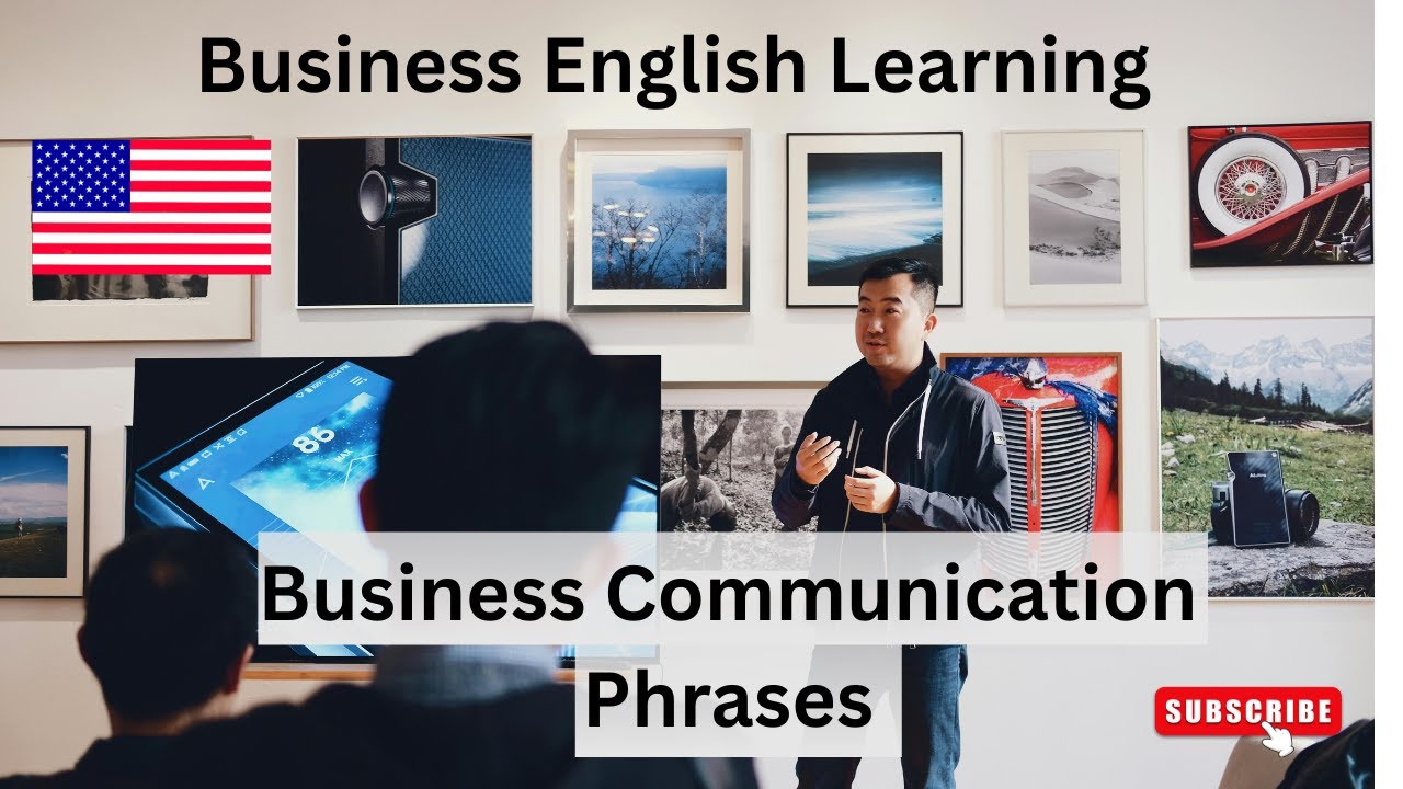 Business communication principles - Business English Dialogues - YouTube