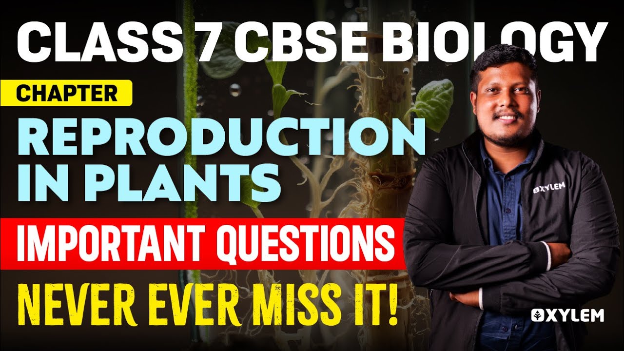 Class 7 CBSE Biology | Chapter - Reproduction in Plants - Important ...