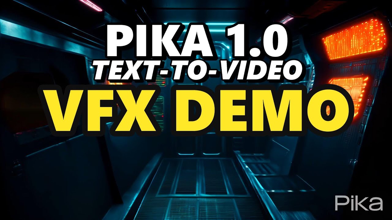 Pika 1.0 VFX Demo - YouTube