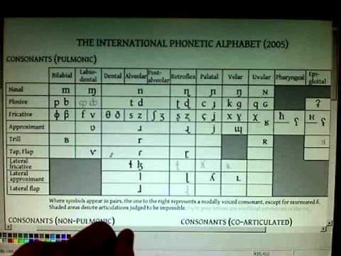 American English consonant sounds, part 1: Introduction - YouTube