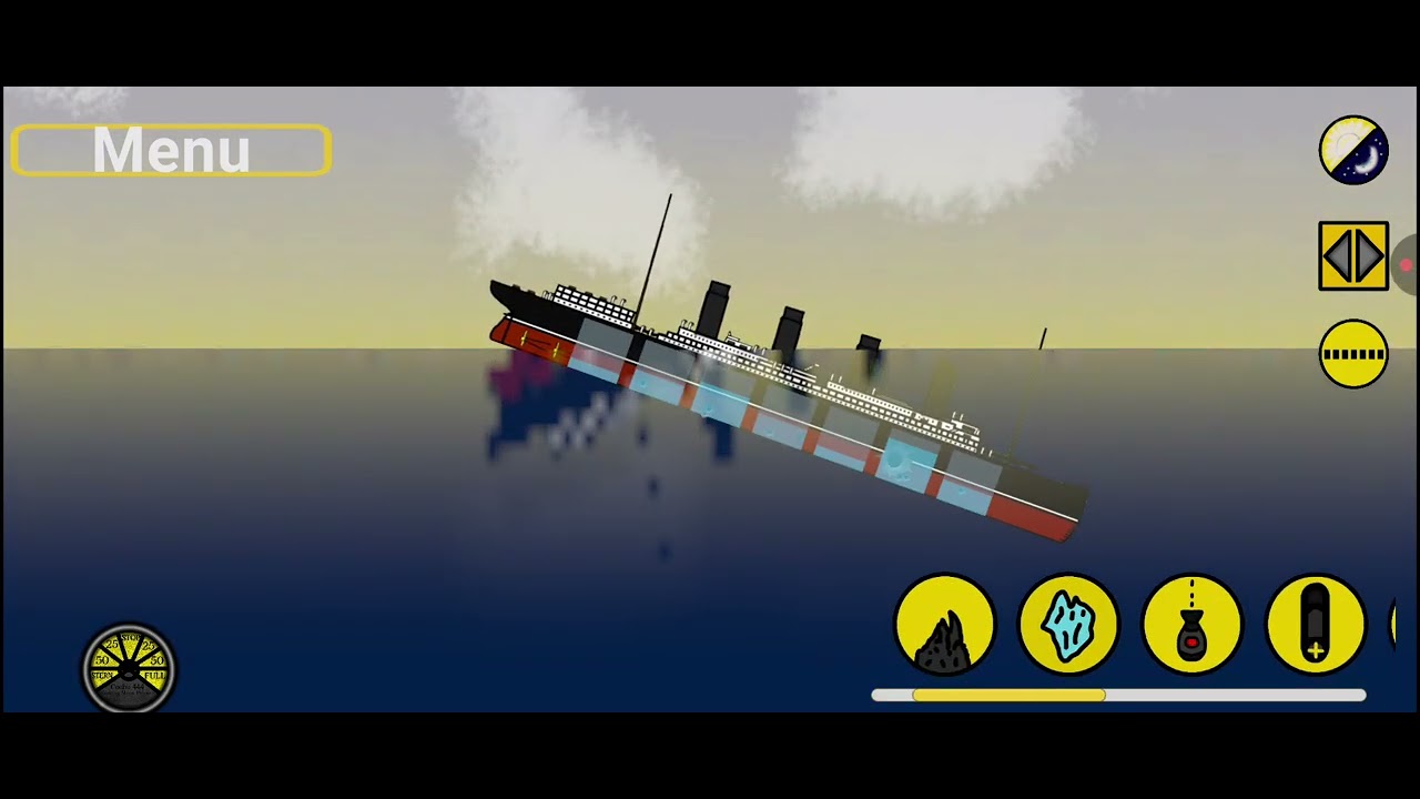 Sinking Ship Physics Lusitania @cochu444yt - YouTube