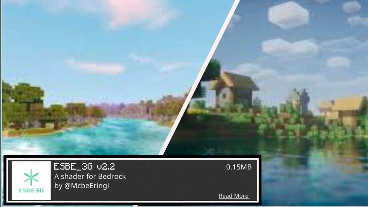 Top 1 Shaders Mcpe 1.18 + || ESBE 3G SHADERS - Realistic Shaders ...
