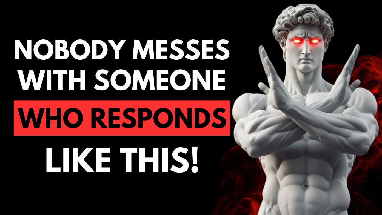 5 Stoic Responses That Instantly Shut Down Any Argument - YouTube