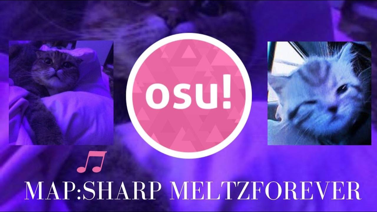 Beating a Funky Challenge Map in Osu! Map:SHARP - MeltzForever - YouTube