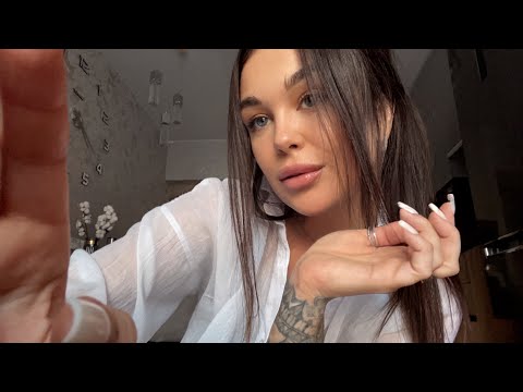 АСМР прикосновения к камере / движение рук / тэппинг