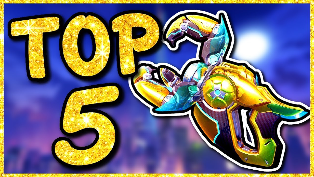 Overwatch - TOP 5 WORST GOLD GUNS IN OVERWATCH - YouTube