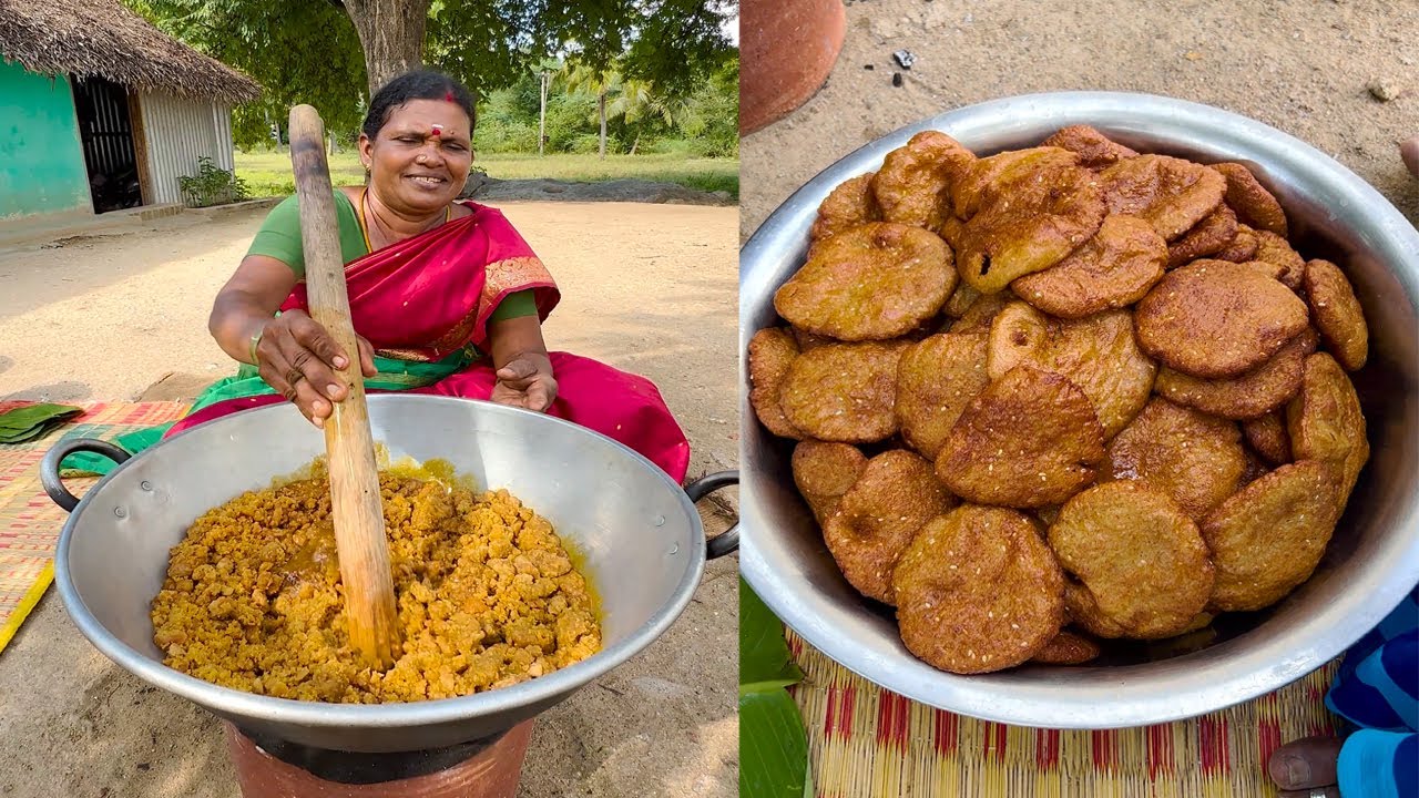 Athirasam Sweet Recipe | Village Cooking | Side Dish Recipes - YouTube