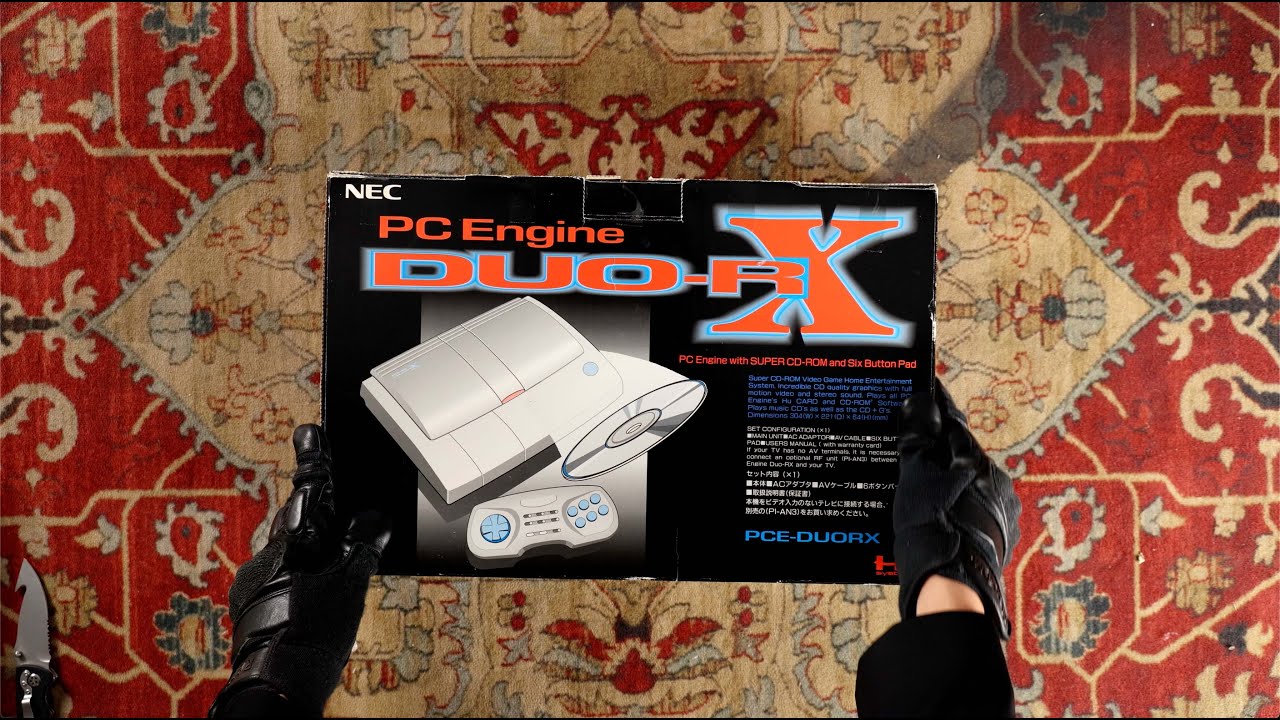 【OxO】PC Engine Duo RX【ASMR Unboxing】｜【4K】 - YouTube
