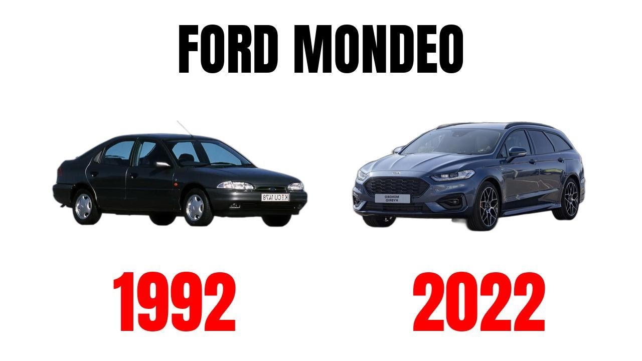 Ford Mondeo (Evolution 1992 - 2022) - All generations - YouTube