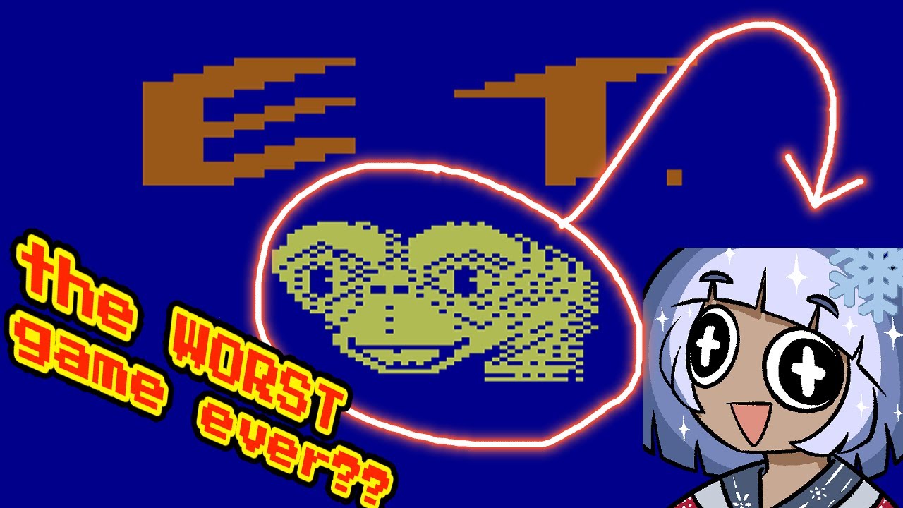 【E.T. The Extra-Terrestrial】this game is so bad its scary - YouTube
