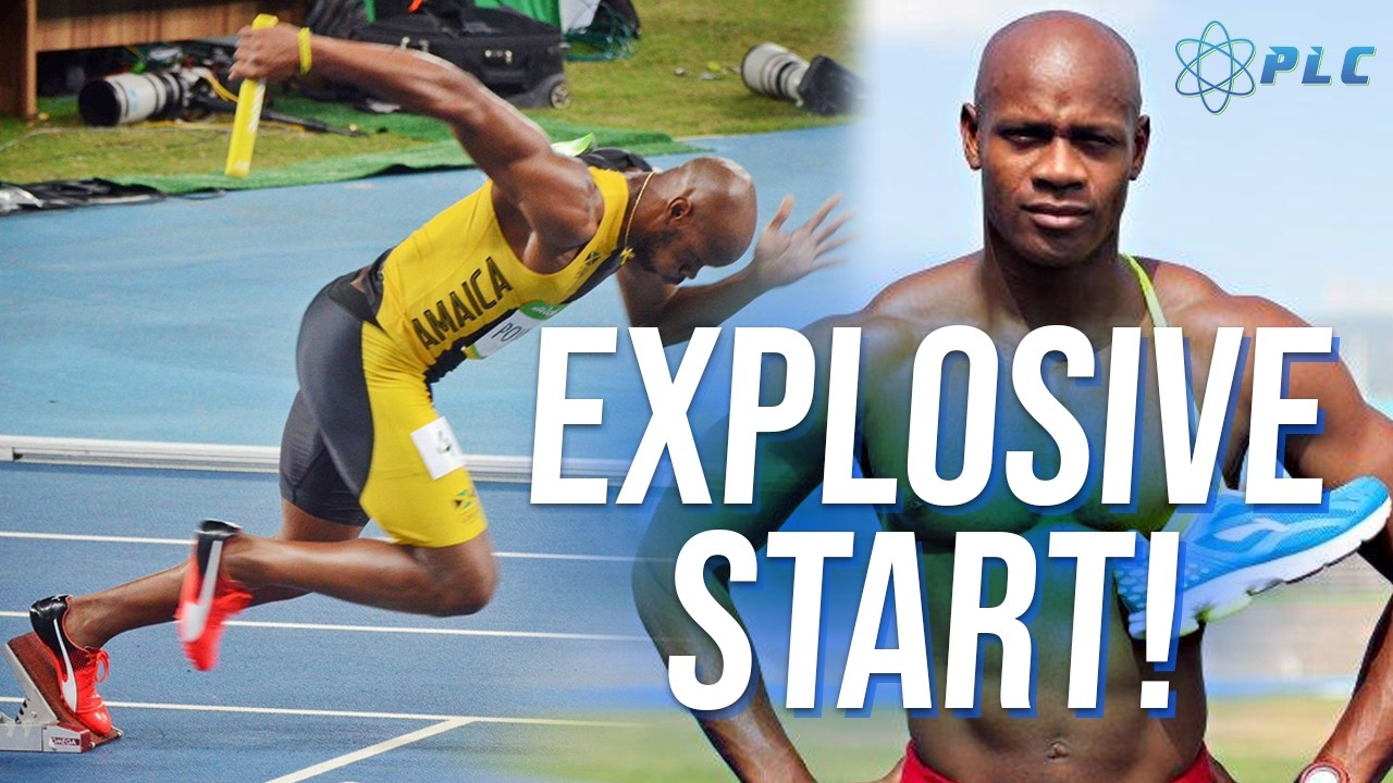 Asafa Powell'S LEGENDARY Block Start | How To Get A More Explosive Block Start #howtorunfaster ...