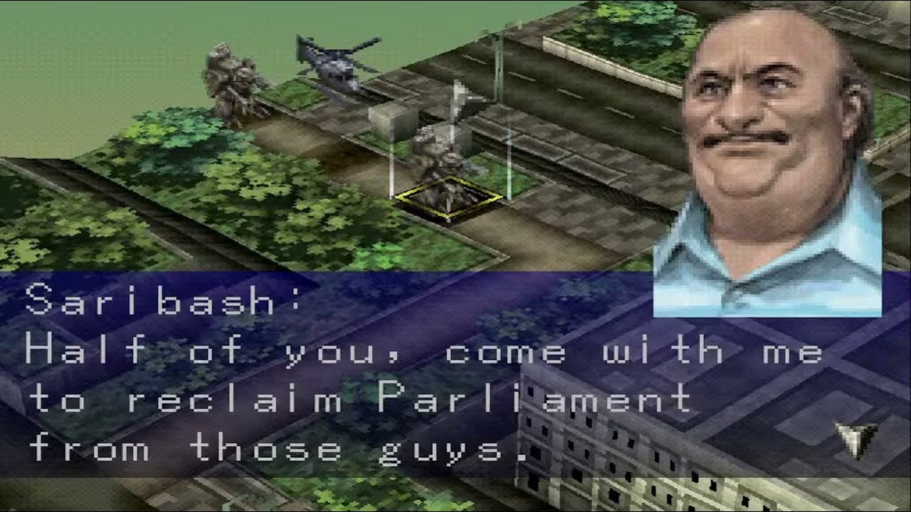 Front Mission 2 (PSx) (English Patched) #32 Dhaka Capital District ...
