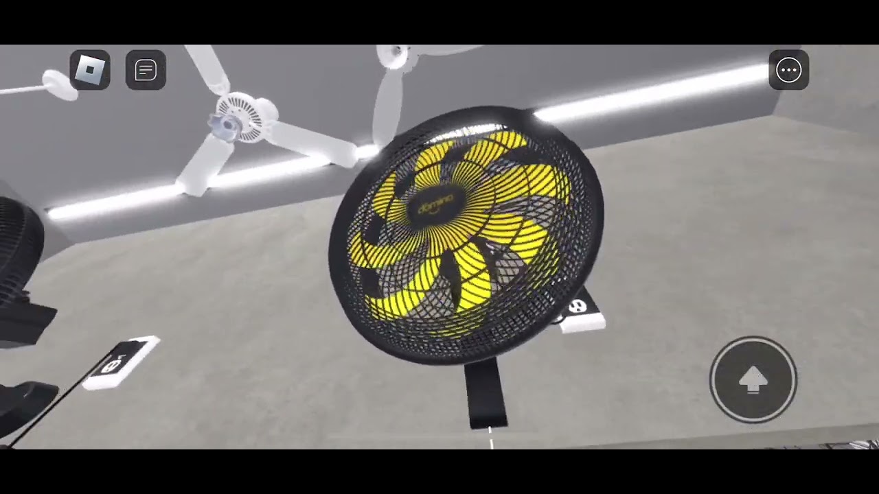 Roblox yellow 16” Wall Fan - YouTube