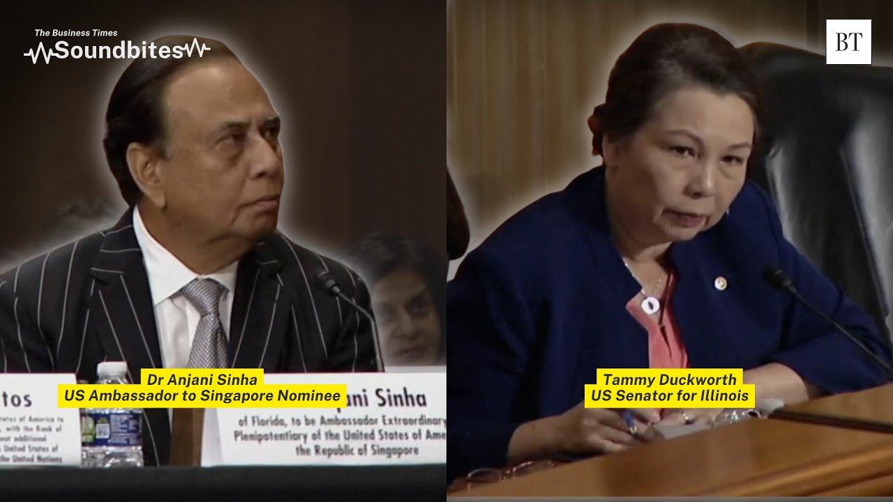(Full) Dr Anjani Sinha, Trump's nominee for Singapore ambassador ...