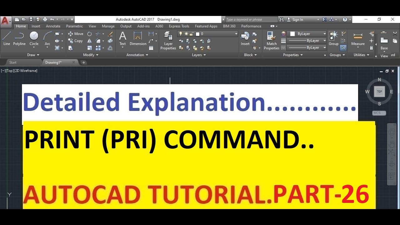 PRINT PRI Command In AutoCAD PART 26 YouTube print-pri-command-in-autocad-part-26-youtube