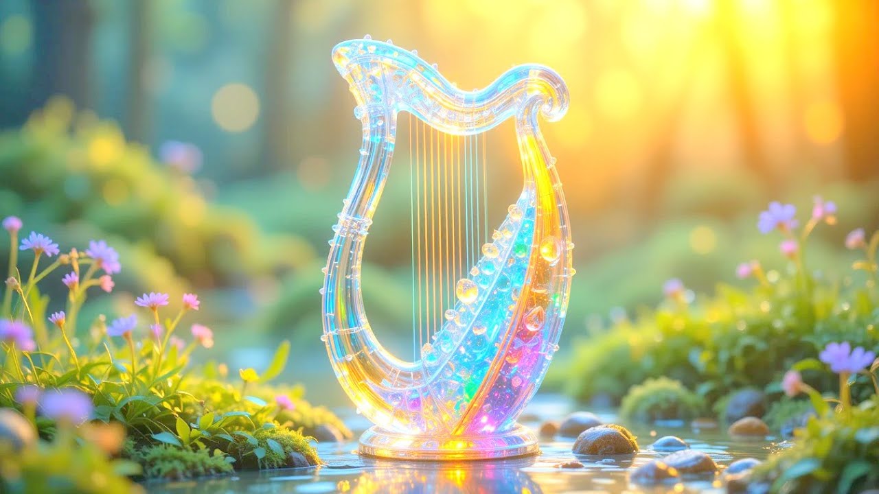 1 Hour Of Relaxing Harp - Music to Calm Emotions and Relieve Stress ...