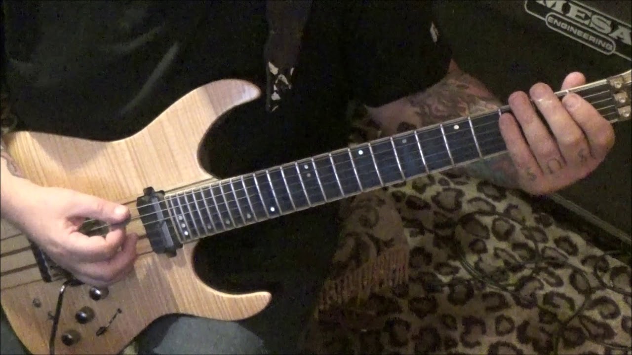 SIN DIZZY - SACRED BLOOD - CVT Guitar Lesson by Mike Gross - YouTube