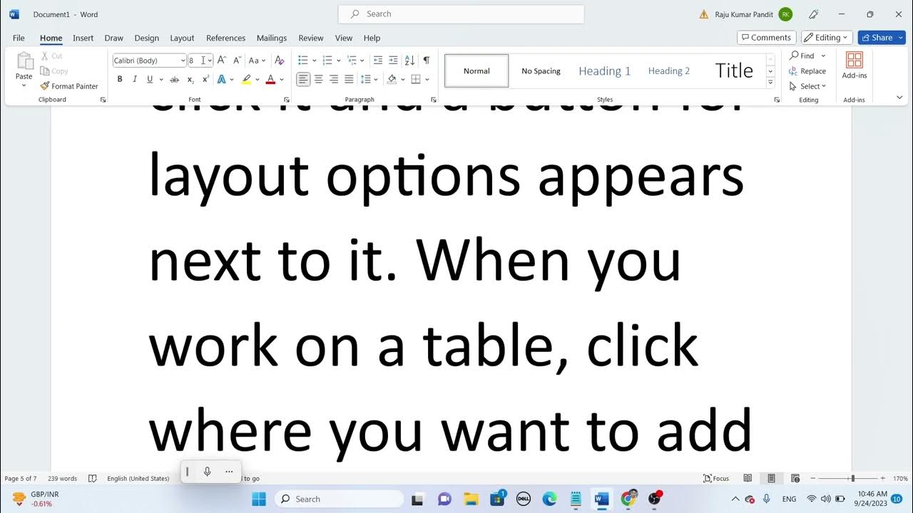 How to Generate Random Text in MS Word using formula // write Rand Paragraph in microsaft word ...