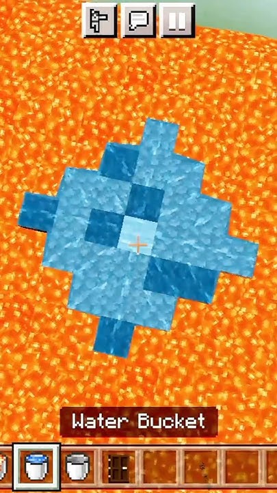 The Shocking Truth About Minecraft funny lava building. wait for end 🤣 ...