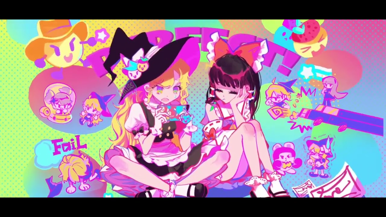 Muse Dash x Touhou title screen - YouTube