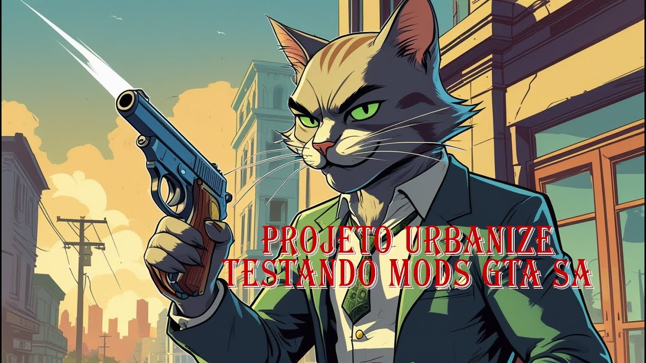 GTA SA Testando 2 Mods Projeto urbanize #gtasanandreas - YouTube