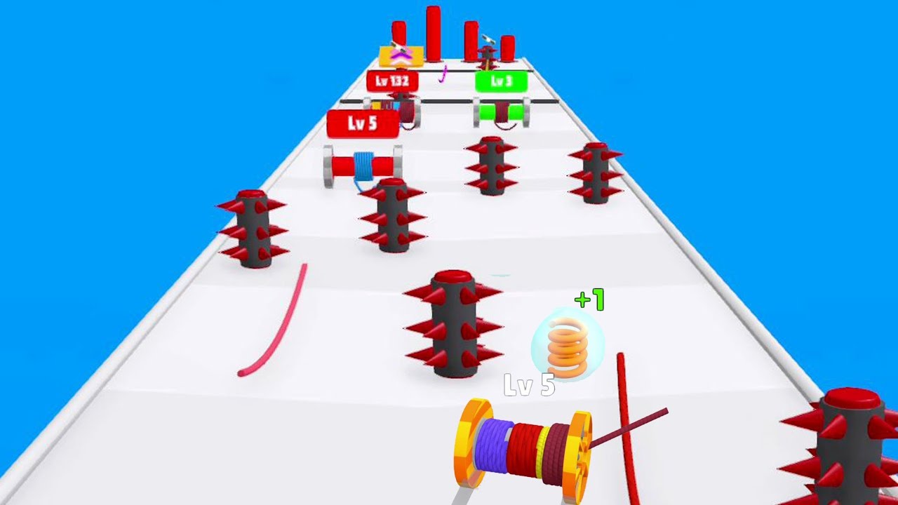 SPOOL RUN ALL LEVELS GAMEPLAY WALKTHROUGH PART 15 - YouTube