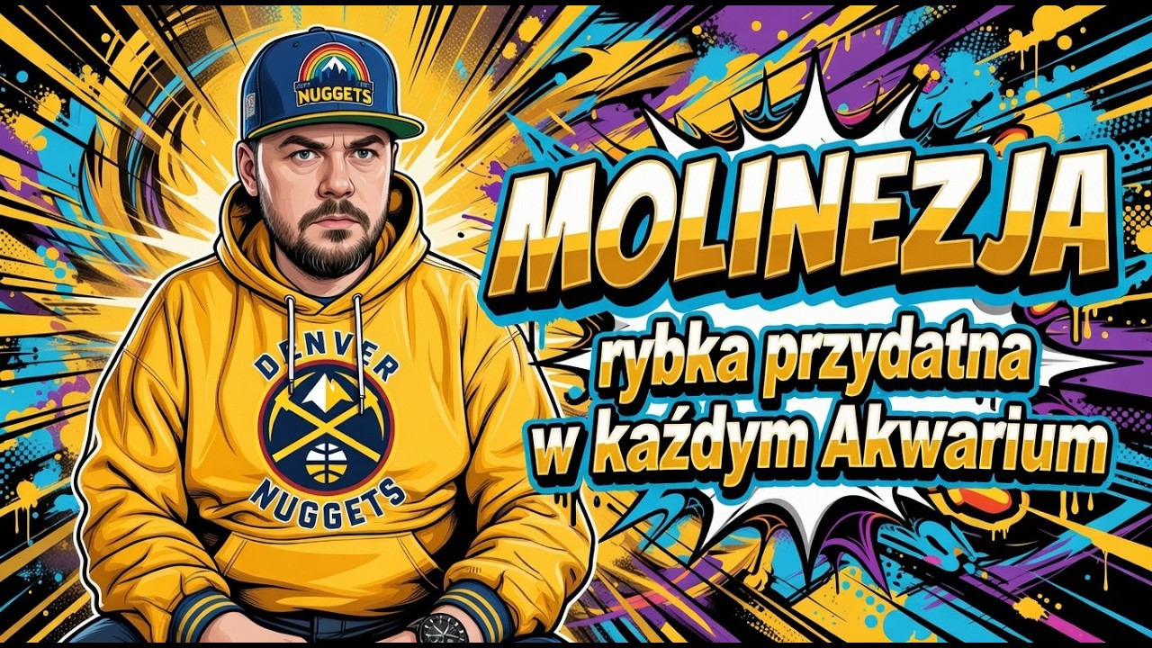 MOLINEZJA rybka przydatna w każdym Akwarium - YouTube