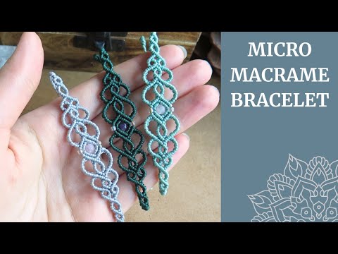 Micro Macrame Elven Bracelet Tutorial