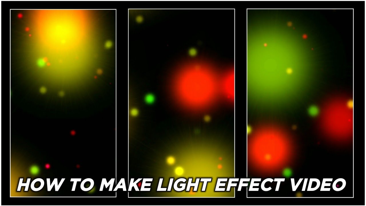 New Light Effect Video | green screen video | Black Screen Light Video ...