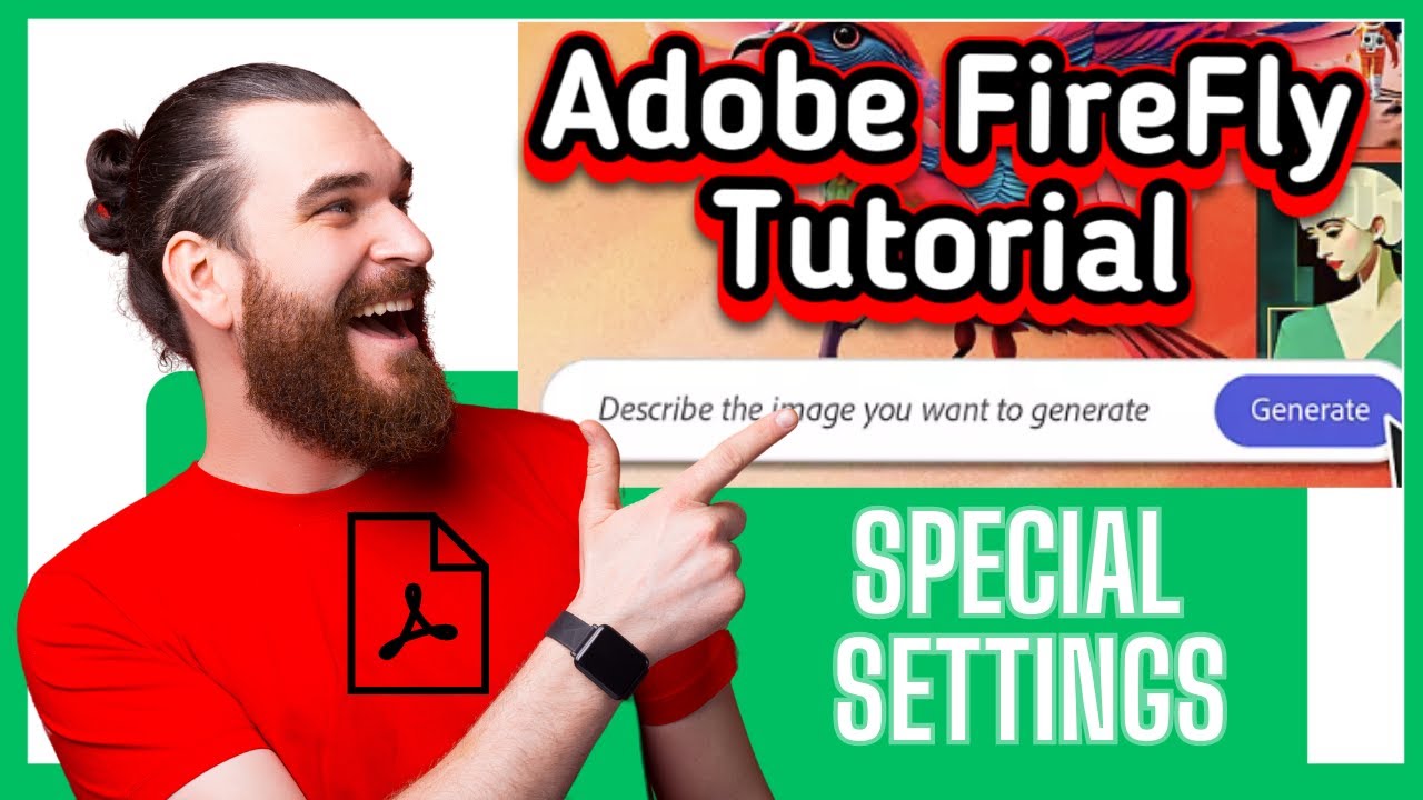 Adobe Firefly Generative Fill Tutorial | AI Art for YouTube Backgrounds ...