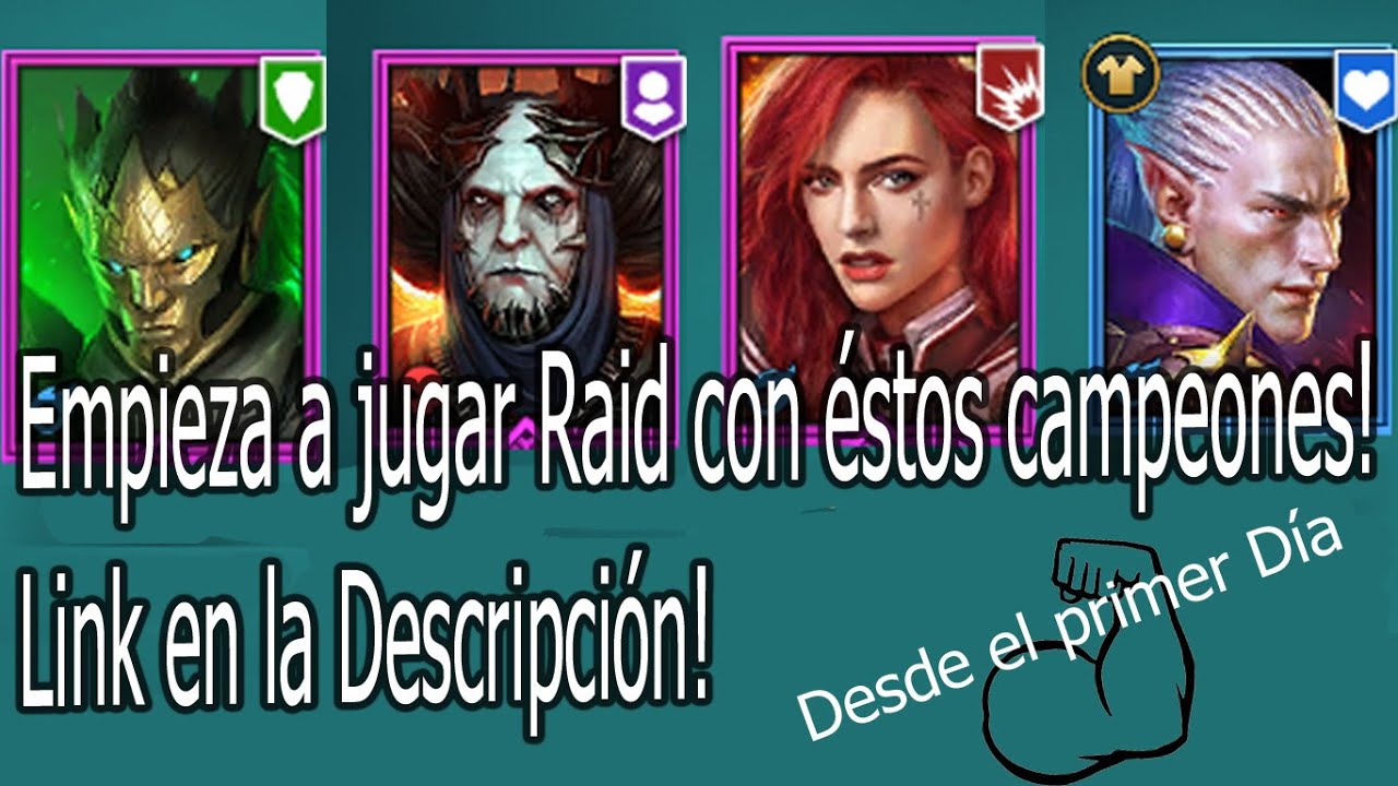 LINK para empezar a jugar Raid con éstos campeones desde el primer día ...