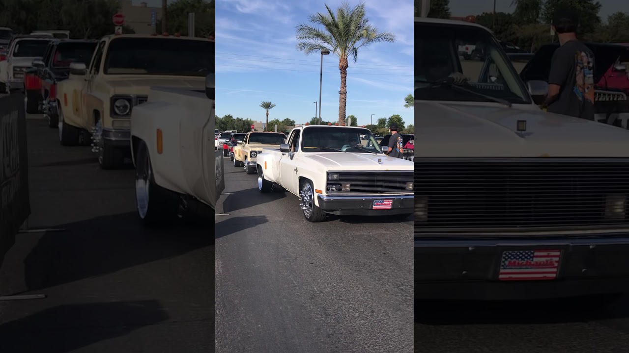 Chevy c30 c20 on 22” Alcoa Accuride wheels at Chevy Dino’s Only 2019 ...