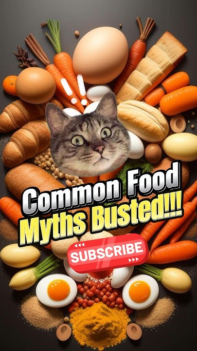 7 Common Food Myths Busted! #FoodFacts #mythbusters #ytshorts #facts ...