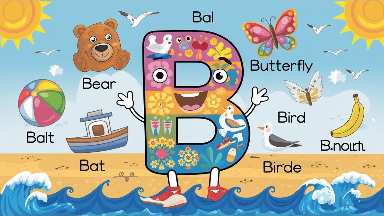"Letter B Poem for Kids" - YouTube