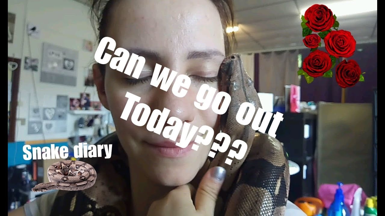 Can i go out with my snake? SNAKE DIARY ep139 - YouTube