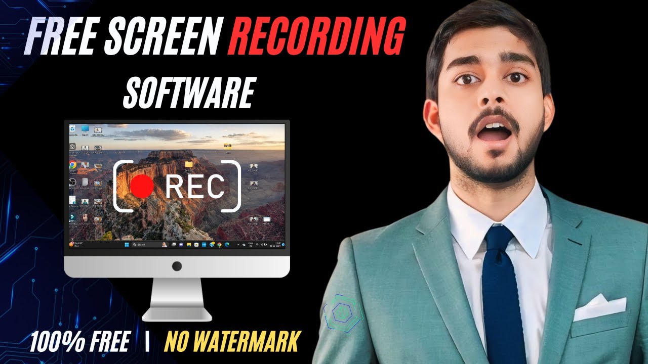 Free Screen Recording Software 100% Free | No Watermark | PC - YouTube