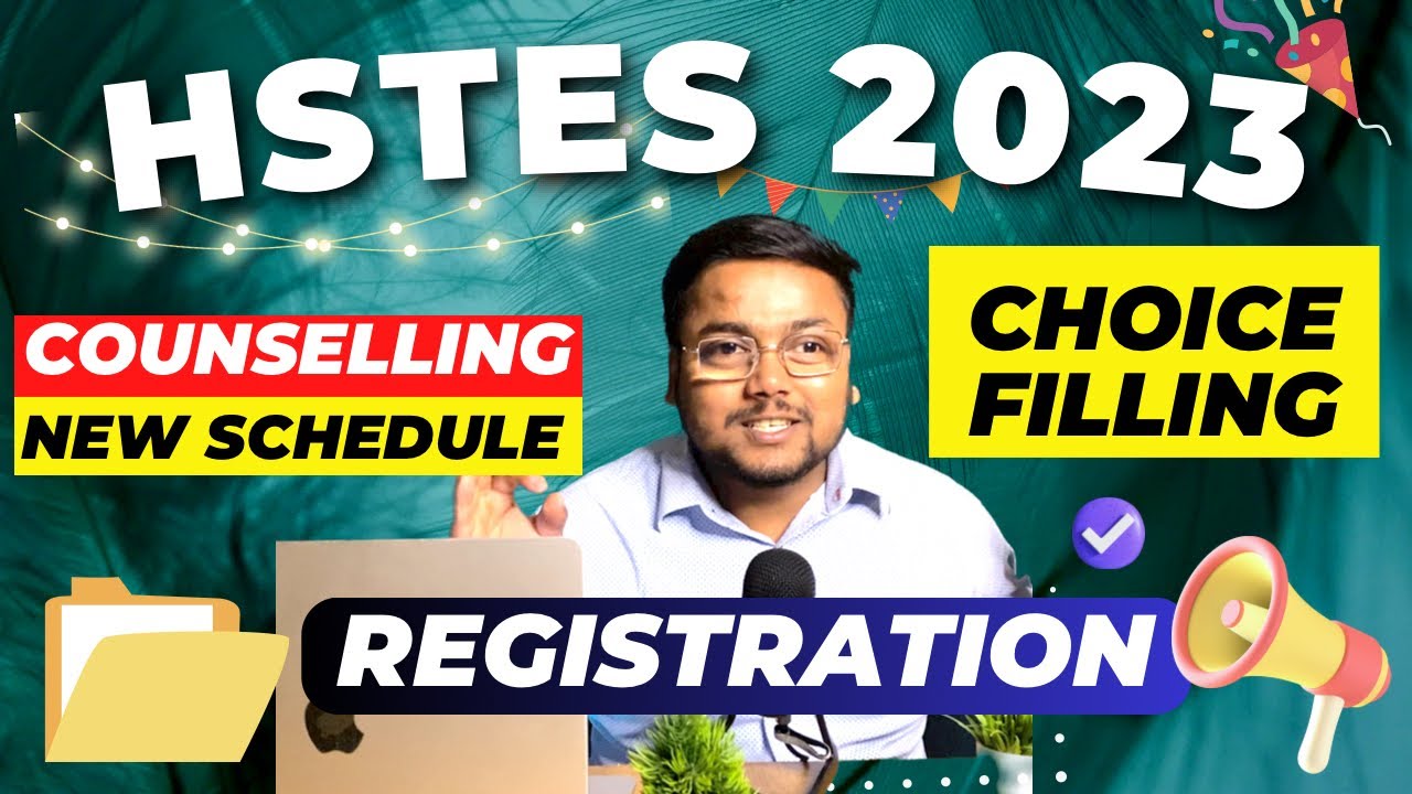 HSTES Counselling 2023 Date 🔥 | Schedule Changed | HSTES Registration ...