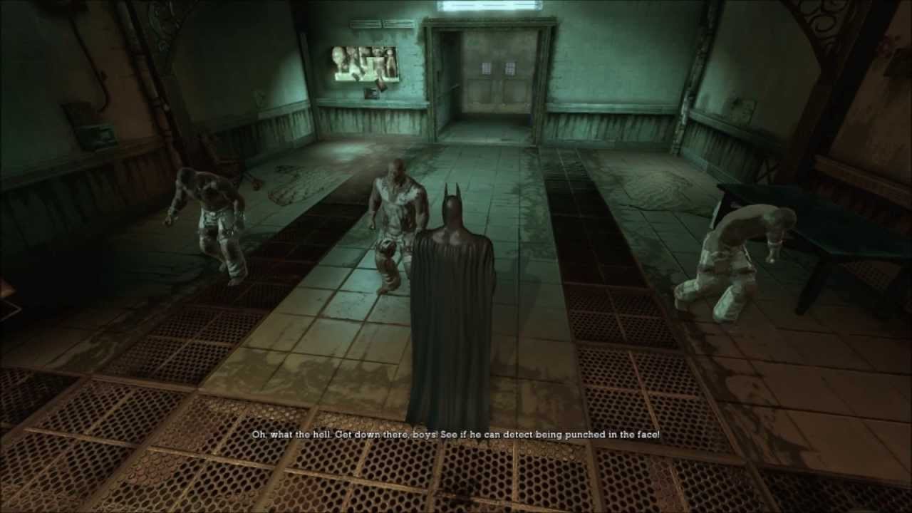 Batman Arkham Asylum Tommy Elliot Riddle - YouTube
