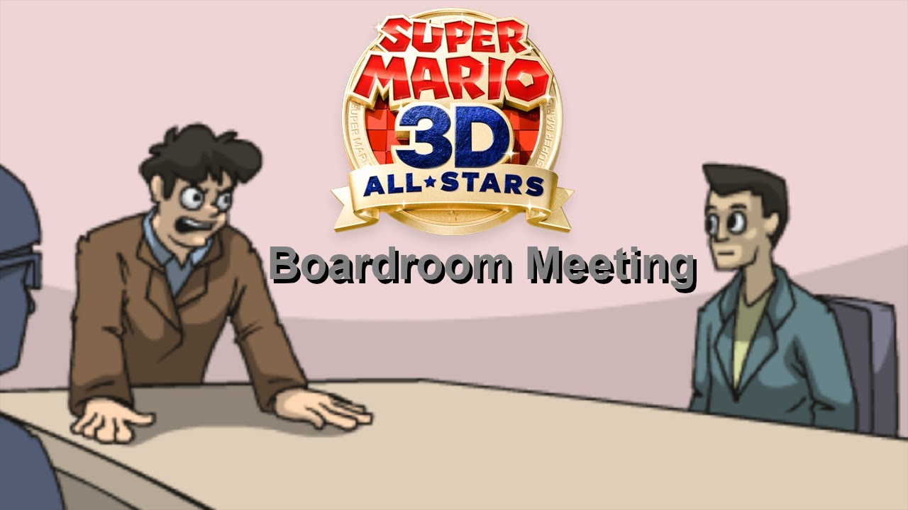 Super Mario 3D All-Stars Boardroom Meeting - YouTube