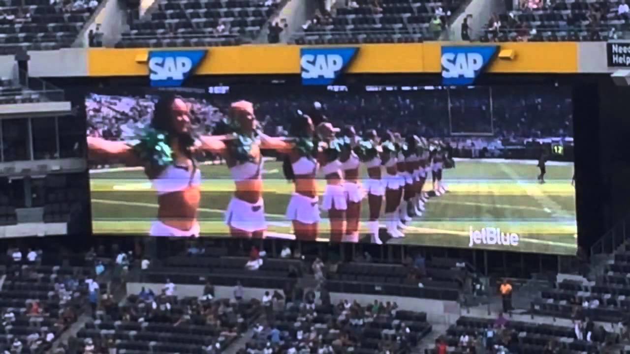 New York Jets Flight Crew Cheerleaders 10/28/2014 - YouTube