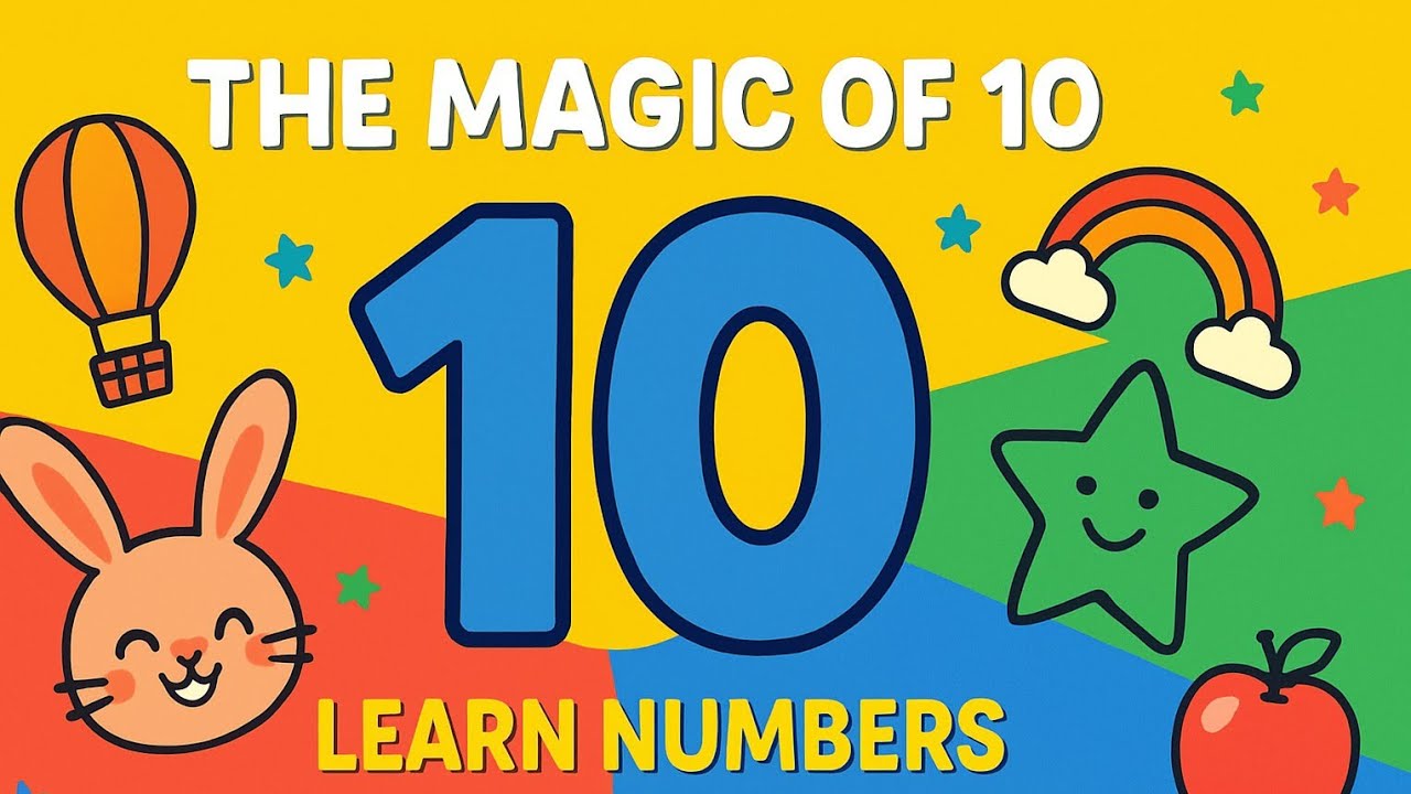 The Magic of 10: Learn Numbers with 10! - YouTube