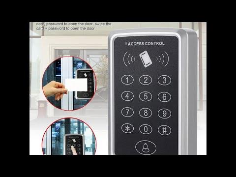 DIY ELECTRONIC DOOR LOCK INSTALLATION - YouTube