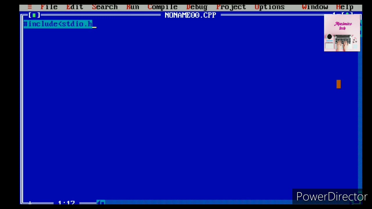 🖨 Print 1 to 100 number _basic c programming_maximize tech - YouTube