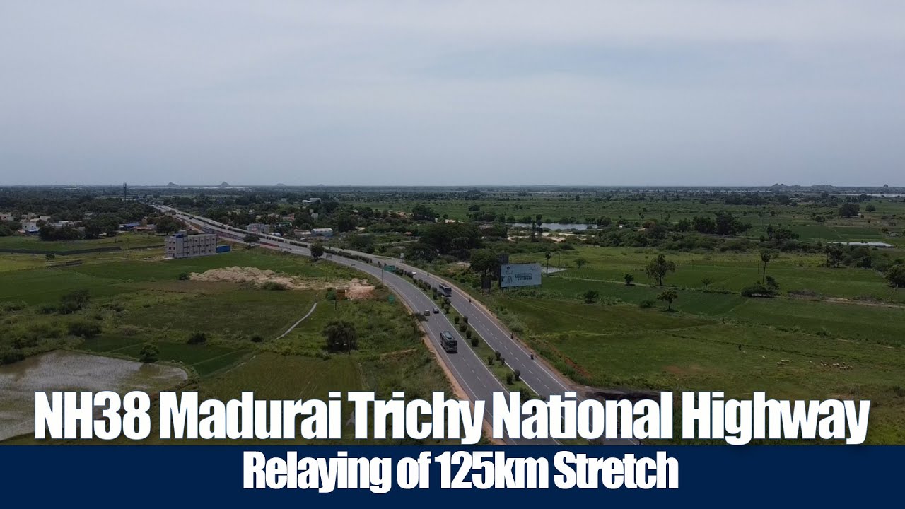 Relaying of Madurai Trichy National Highway - YouTube