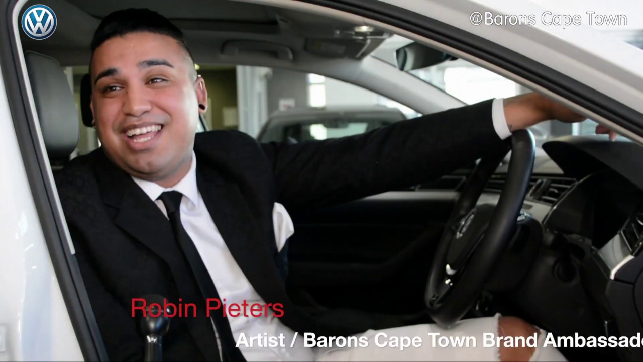Barons Cape Town Car Sponsorship with singer Robin Pieters August 17 ...